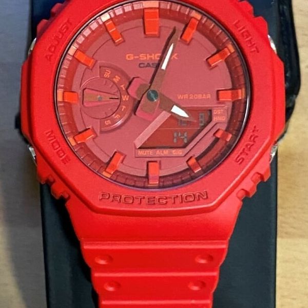 [WTS] Casio G Shock "Casioak" Red | WatchCharts