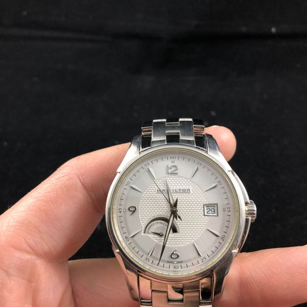 FS: Hamilton Power Reserve Jazzmaster automatic (white dial) SOLD ...