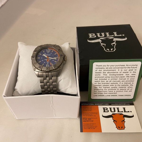 Mens Swiss BULL Titanium Watch | WatchCharts Marketplace