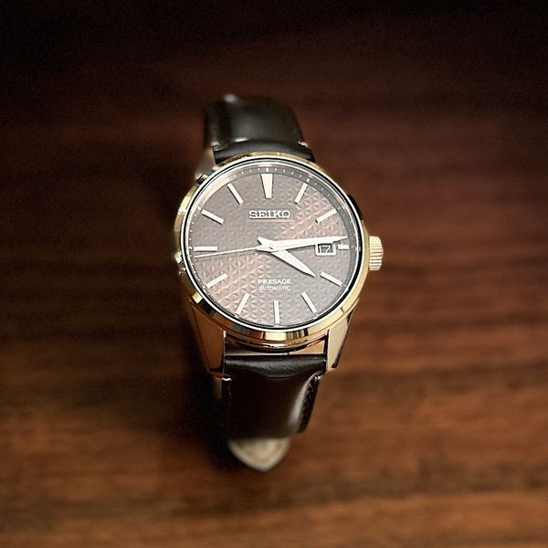 Seiko Men's Presage Sharp Edged Series Watch SPB170 | WatchCharts ...