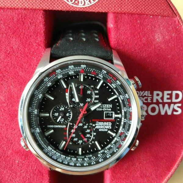 CITIZEN RED ARROWS AT8060-09E NEW | WatchCharts Marketplace