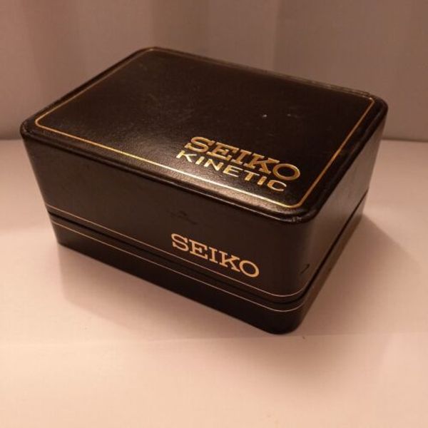Empty Seiko Kinetic Watch Box. | WatchCharts Marketplace