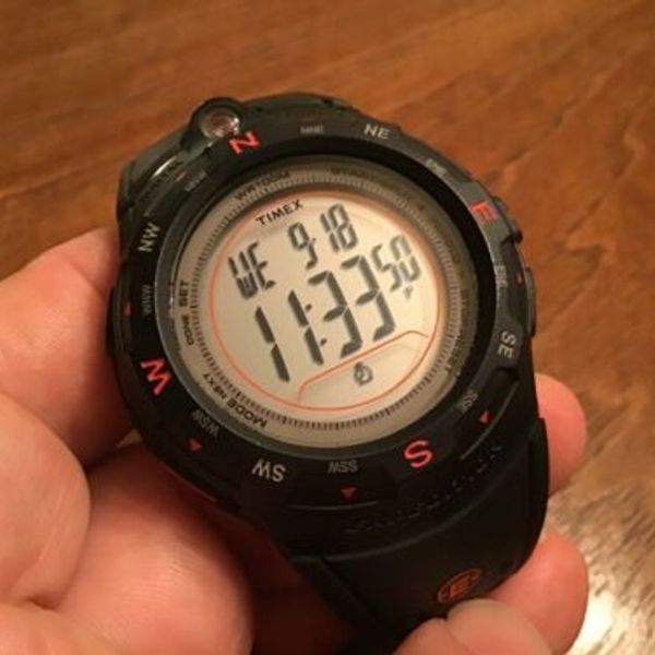Timex Expedition Adventure Tech Men Watch T42681 w Digital Compass New ...