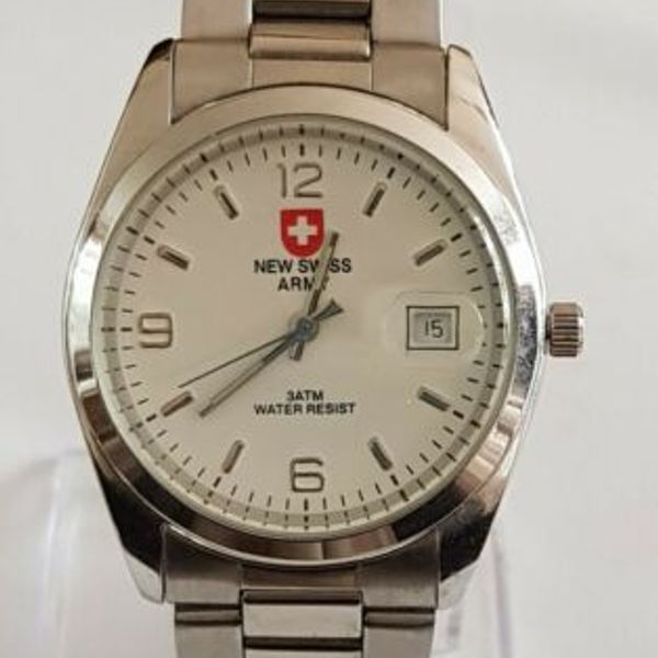 Beautiful New Swiss Army 3ATM Men's Quartz Watch Working | WatchCharts Marketplace