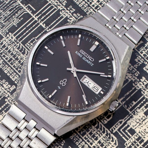 Seiko King Quartz Rootbeer Cal. 0853-8040 Vintage 1976, Restored and ...