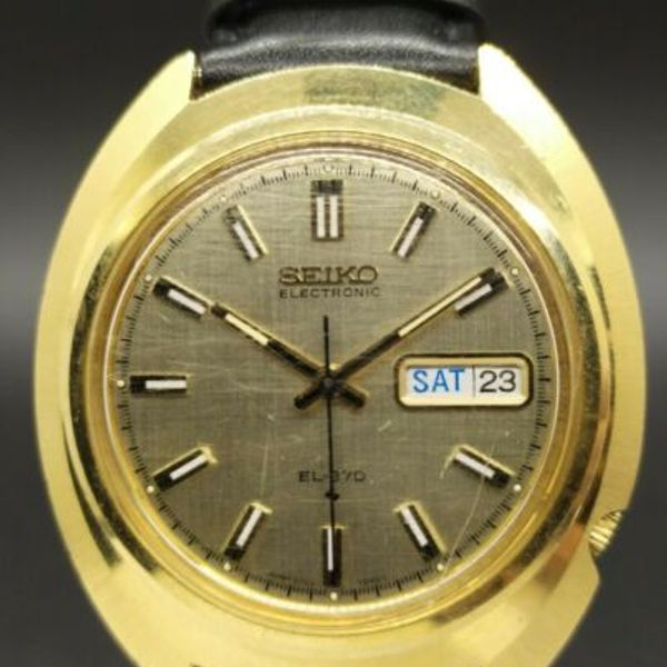Rare Vintage Seiko Electronic EL-370 3703-7029 Men's Watch | WatchCharts