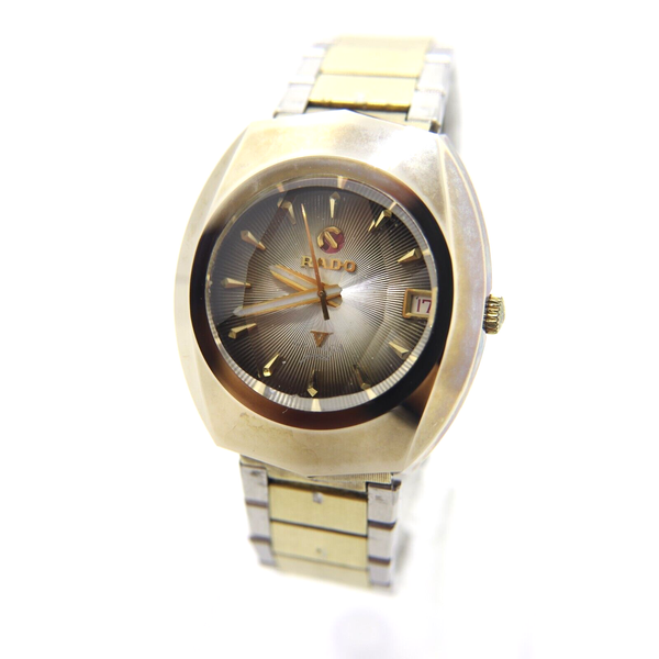 Rado Balboa Ottimo Orologio Vintage Uomo Automatico Oro Tondo 36mm Data ...