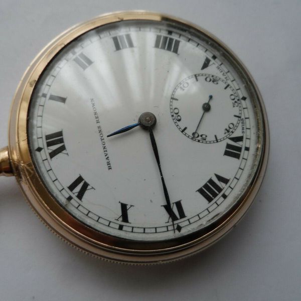 Vintage Bravingtons Renown Swiss Made Men's Pocket Watch. | WatchCharts ...