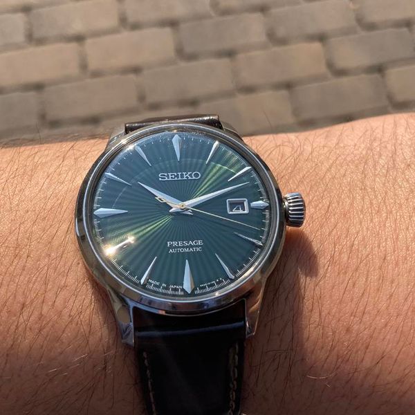 [WTS] Seiko Presage SRPD37 MockingBird Green Dial $200 | WatchCharts ...