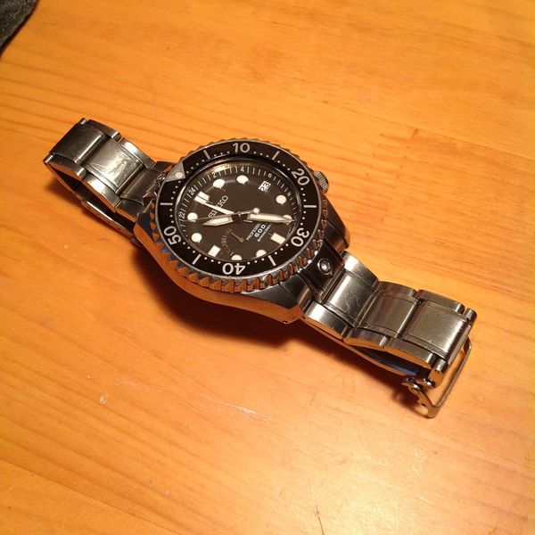 FS: Seiko SBDB001 MarineMaster 600M GMT MM600 Spring Drive Titanium ...