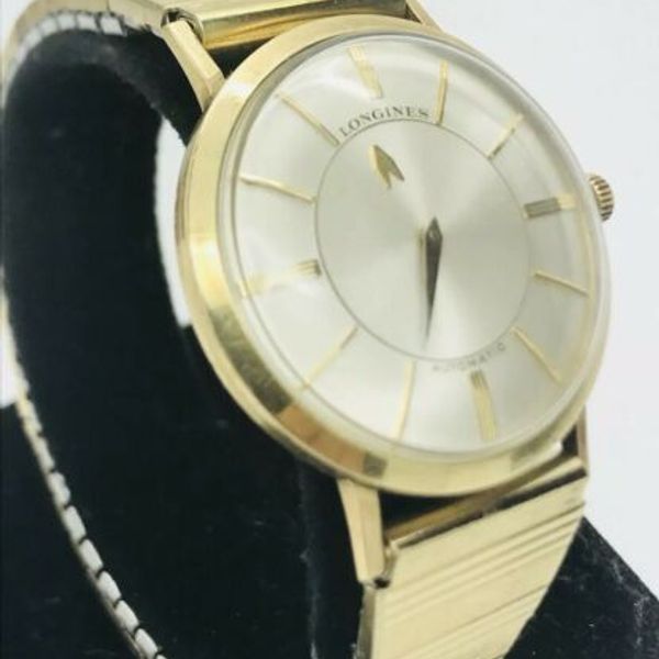 Longines Mystery Floating Dial 10K Gold Filled Vintage AUTOMATIC Men's ...