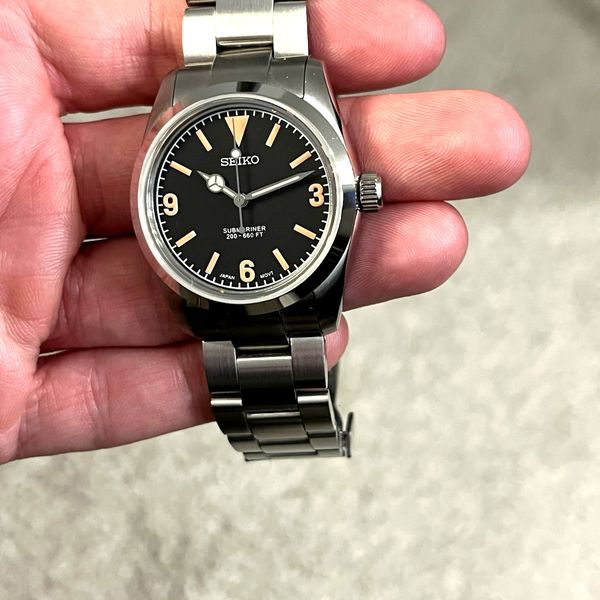 Seiko Explorer Watch - Custom Build - Lucius Atelier parts, 36mm ...