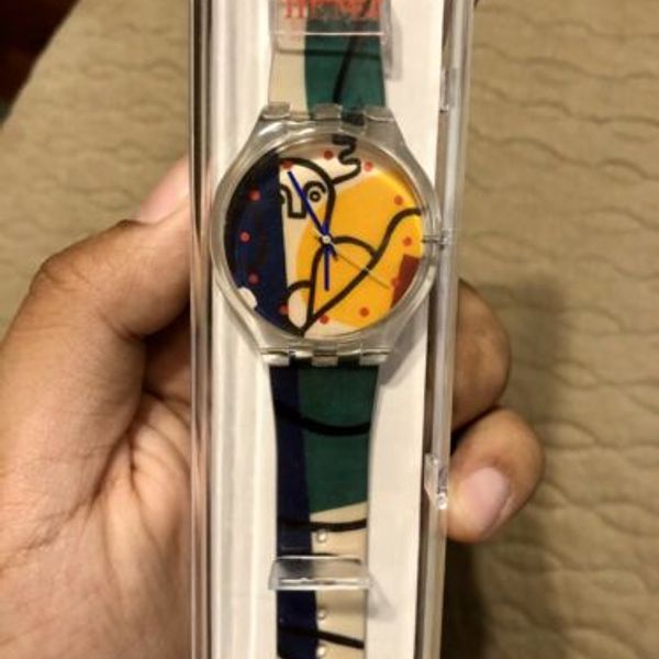 NEW Swatch Style Art Leger Cubist Watch | WatchCharts