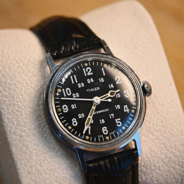 Freshly Serviced 1967 Vintage Timex Sprite Military/Field Inspired 1158 ...