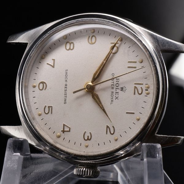 Vintage 1948 Rolex Oyster Steel 32mm Mens Watch 4444 Working $1 N/R ...