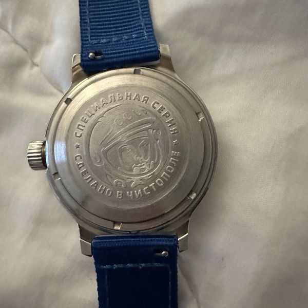 Vostok Watch Yuri, Aftermarket Bezel And Original Bezel | WatchCharts ...