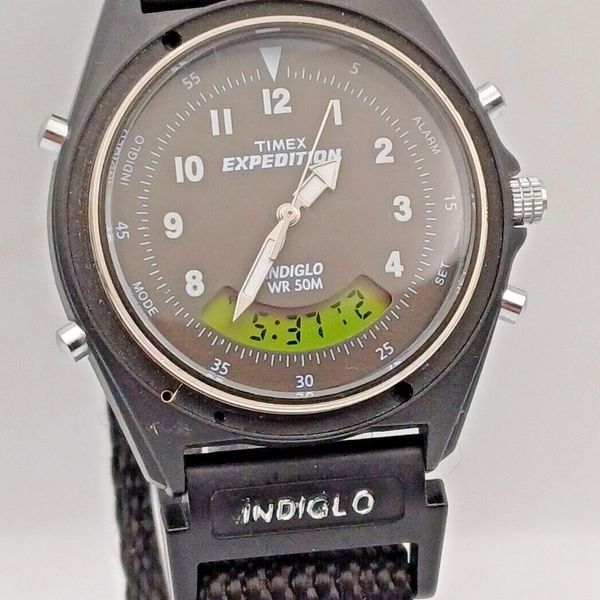 TIMEX Expedition Indiglo CR 2016 Ana Digi Quartz Mens Watch ...