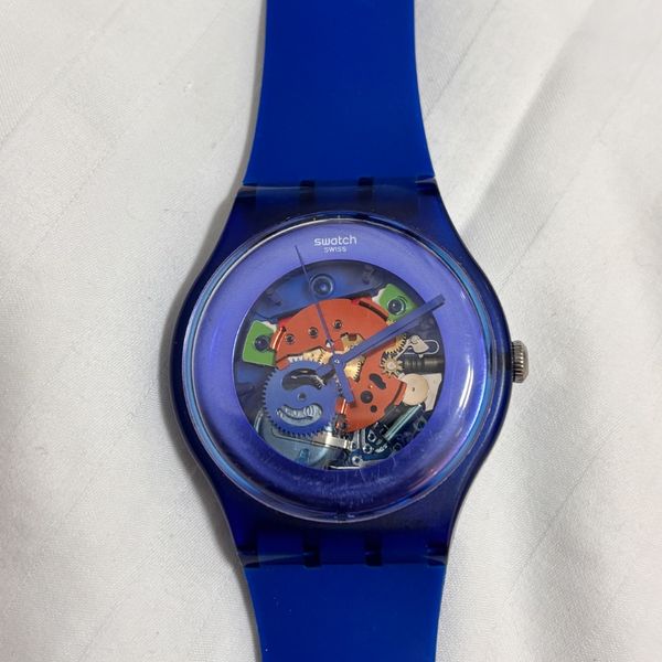 Swatch Automatic Watch - Blue | WatchCharts Marketplace