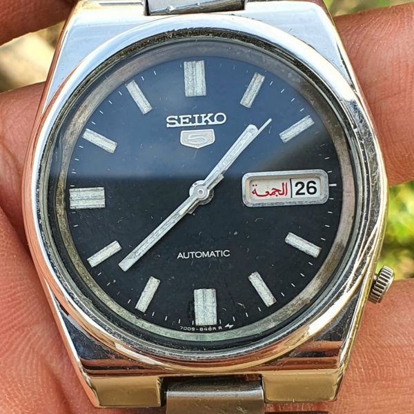 Seiko 5 Automatic 6309-9000 Vintage Mens 17 Jewels Watch | WatchCharts Marketplace