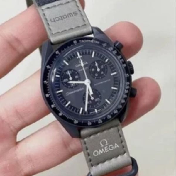 OMEGA x Swatch MoonSwatch Mission to Mercury Moon Watch -With Box ...