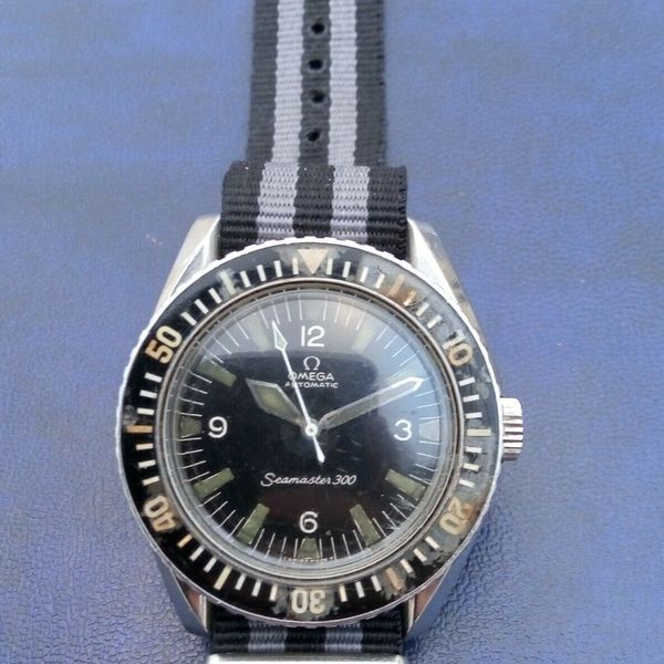 Rare Vintage 1967 Omega Seamaster 300 165.024 Diver Cal.550 Swiss Men's ...