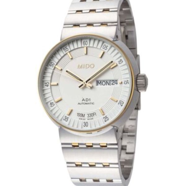 Mido ADI Automatic Day-Date Two-tone Men's Swiss Watch M8330.9.1.11.13 ...