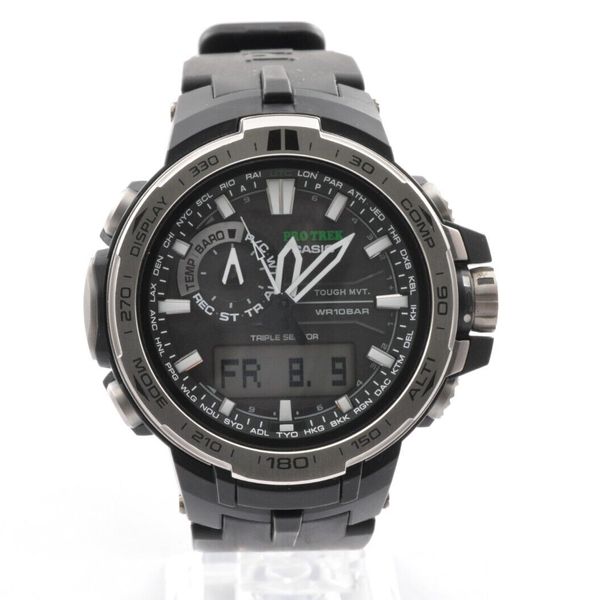 Casio Protrek PRW-6000-1JF Radio Solar Analog Digital Men's ...