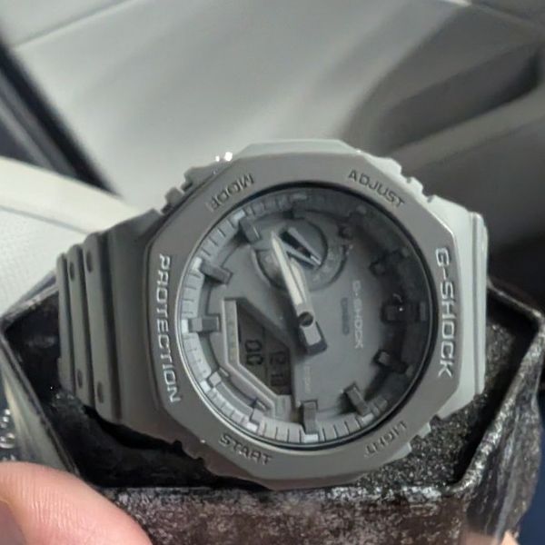 Casio G-Shock GA-2100-1A1 Grey Watch | WatchCharts Marketplace