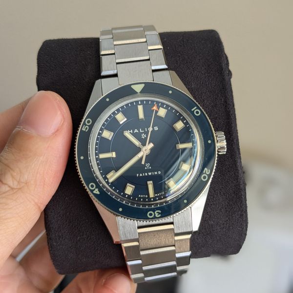 [WTS] Halios Fairwind Bathyal Blue Diver bezel | WatchCharts Marketplace