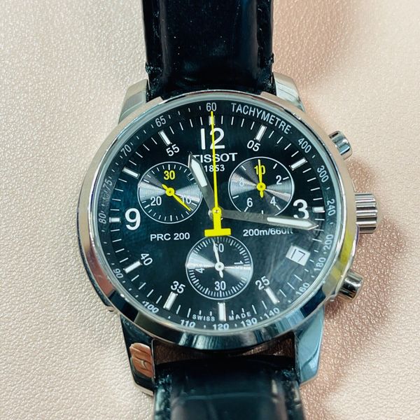 Tissot 1853 PRC 200 Sapphire Crystal Stainless Men's Watch ...