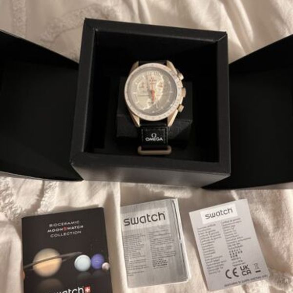 BRAND NEW OMEGA x Swatch Speedmaster MoonSwatch Watch - Mission to ...