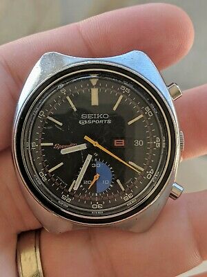 Vintage '71 Seiko 6139-7020 JDM Speedtimer Chronograph, Runs 4 Repair | WatchCharts