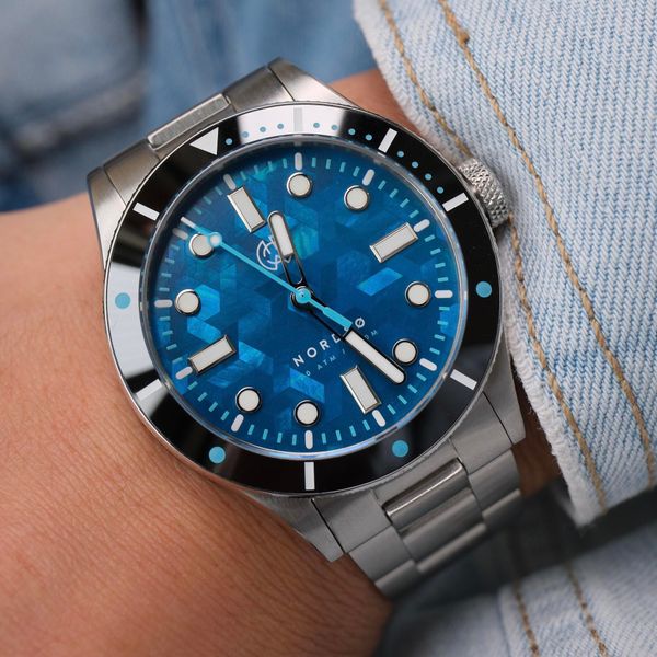 [WTS] Henry Archer Nordso Terra Enceladus Blue Mosaic MOP | Exellent ...