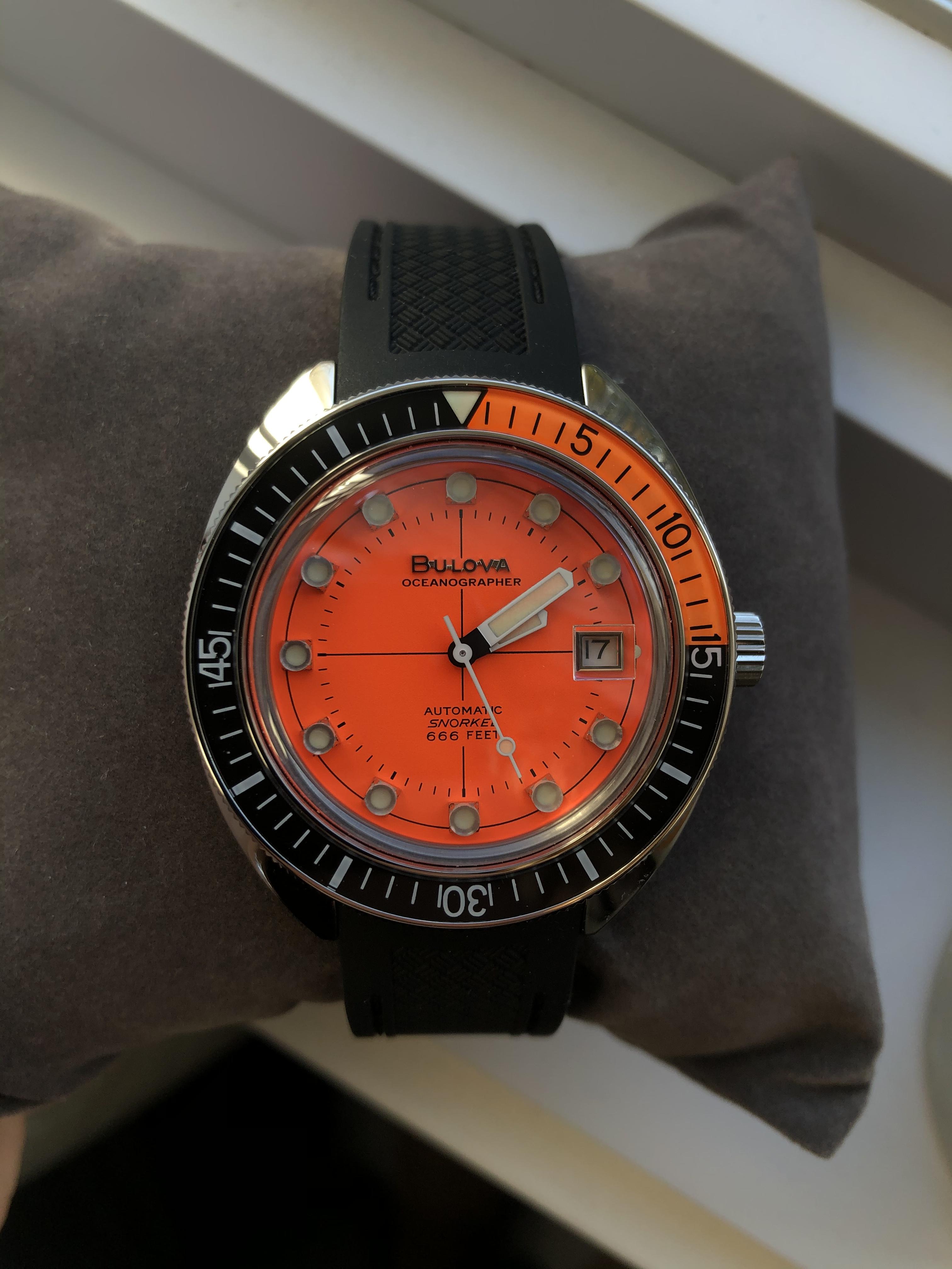 [WTS] Bulova Oceanographer "Devil Diver" 96B350 Brand new in box ...
