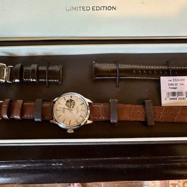 Seiko Presage Cocktail Star Bar Honeycomb Limited Edition SSA409 ...