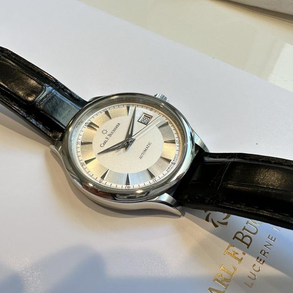 [WTS] The John Wick Watch! Carl F Bucherer Manero Autodate 38mm Silver ...