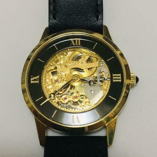 Overhauled Universal Geneve International Watch Museum model 18K gold ...