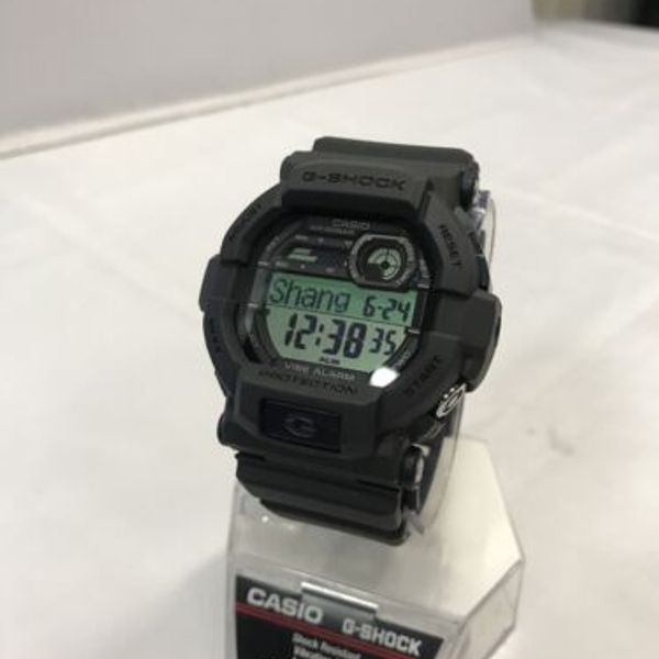 CASIO G-Shock GREY Vibration Alarm 200M Men's Watch - GD350 MSRP: $120 ...