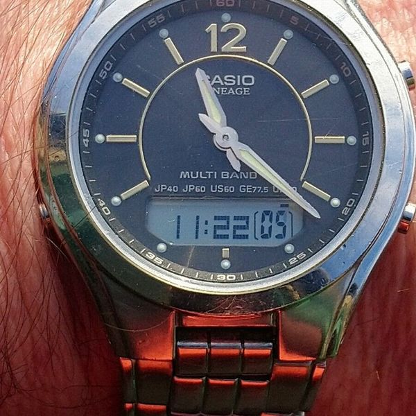 Casio Lineage Wave Ceptor Tough Solar. Multiband 5. LCW-M200. Original ...