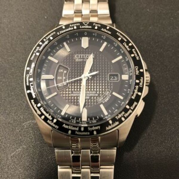 Citizen Eco Drive H144-S067383 Radio Controlled Perpetual Calendar 200M ...