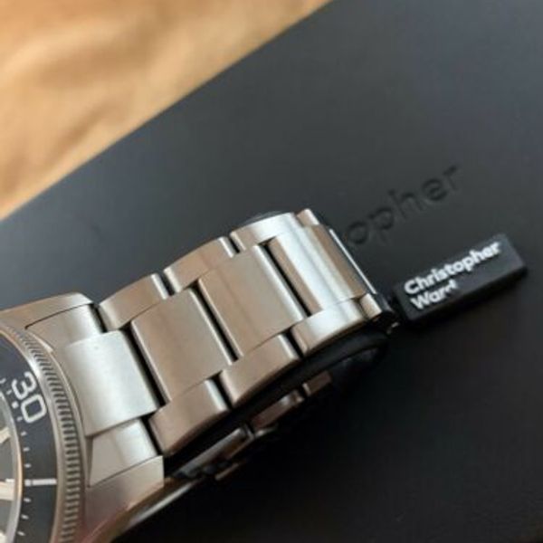 Christopher Ward C60 Trident Elite 1000 - On Titanium Bracelet ...