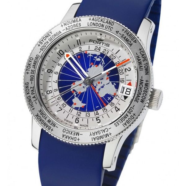 Limited Edition Fortis B-47 Automatic World Timer $1100 PP'd and ...