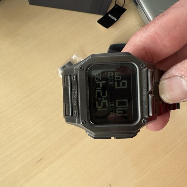 Nixon Regulus SS Gun Metal Watch | WatchCharts Marketplace