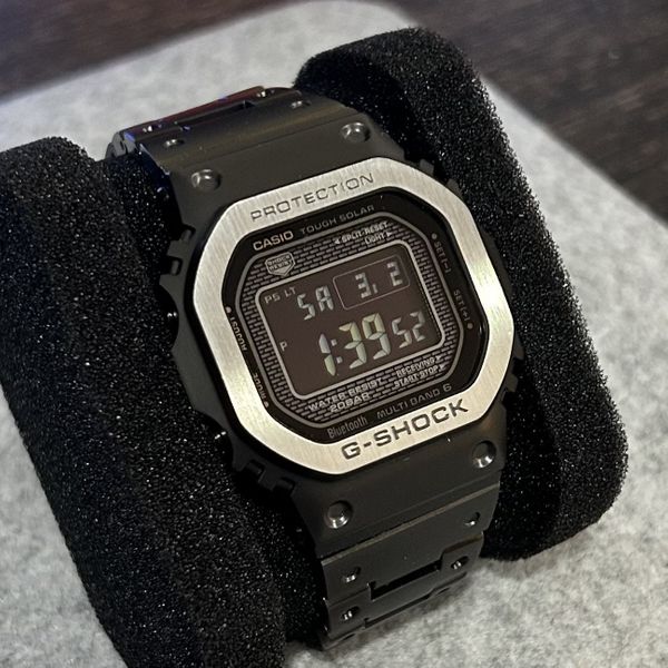 G-Shock GMWB5000MB-1 Full Metal Square Matte Black | WatchCharts ...