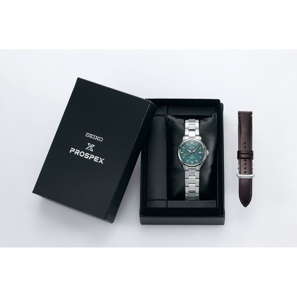New Seiko Prospex Alpinist Mystic Forest Dial Men's Steel Bracelet ...
