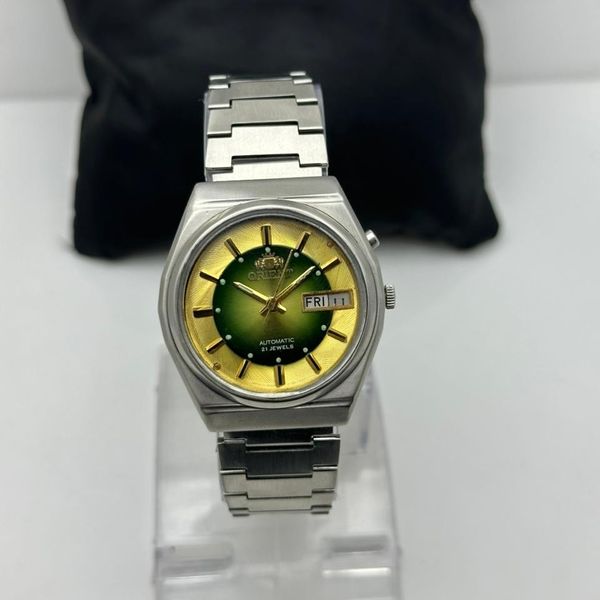 Orient Automatic Day/Date Japan Made Automatic Movement Men's Wrist ...