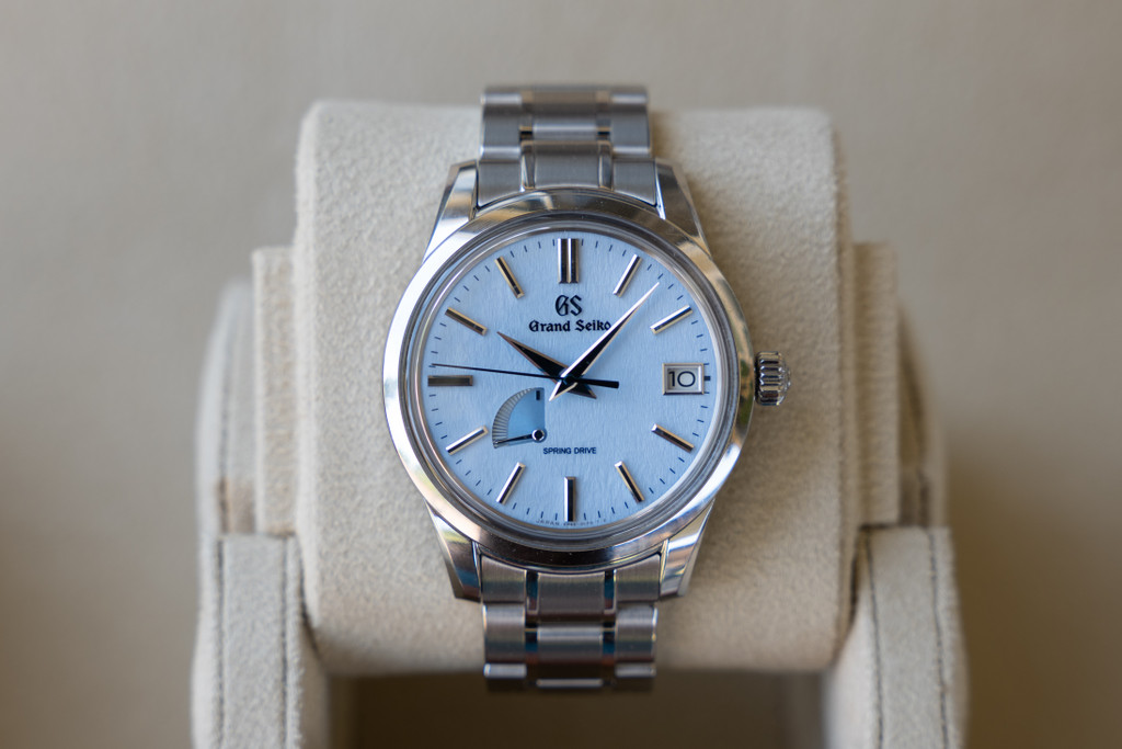 FS: Grand Seiko Skyflake SBGA407 Spring Drive Complete Set ...