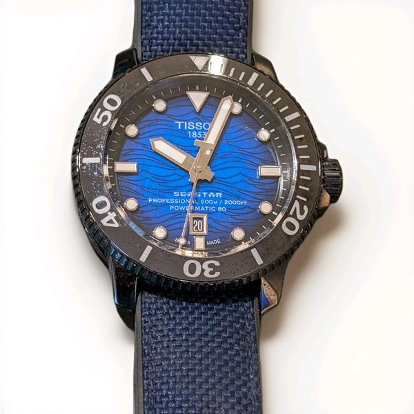 Tissot Seastar 2000 Swiss Made Dive Watch 600m Water Resistant ...