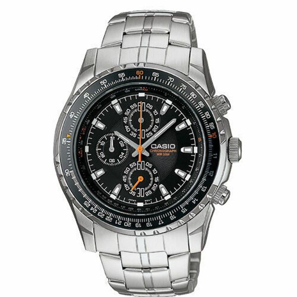 Casio Chronograph Men's Black Watch - MTP4500D-1AV | WatchCharts ...