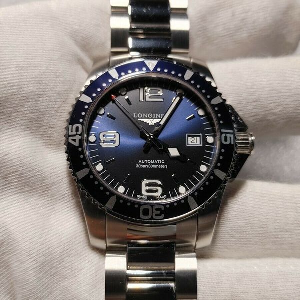 Longines L37424966 HydroConquest Automatic Blue Dial Men's Watch ...